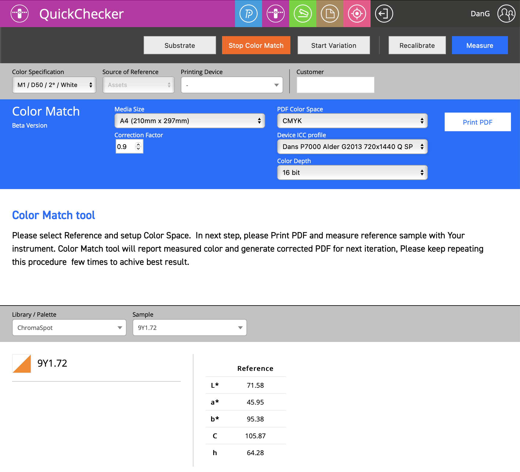 Match Spot Colors as Easy as 1, 2, 3! - Alder Color Solutions
